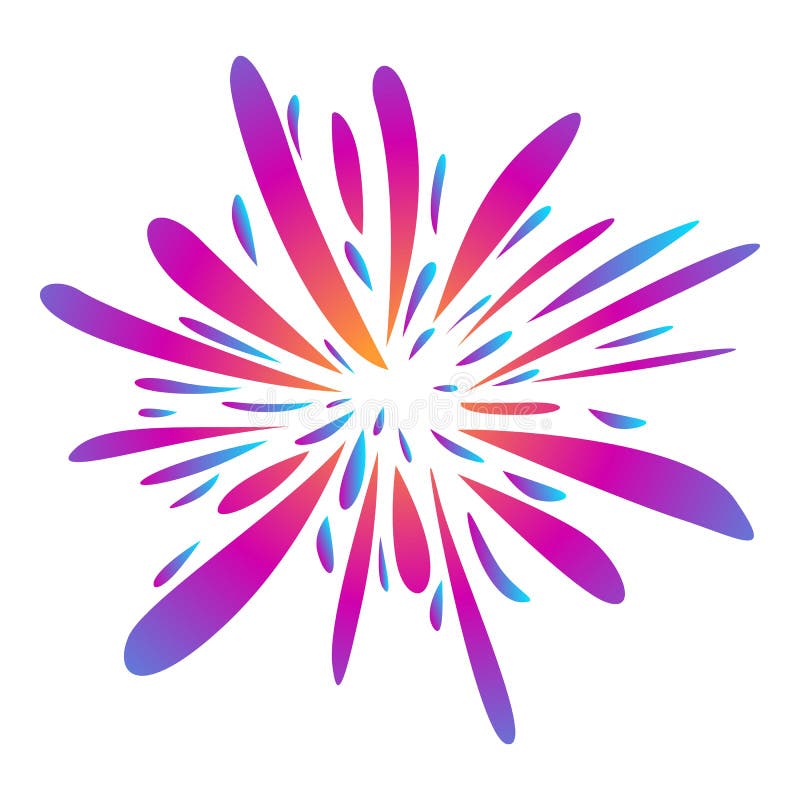 Celebration Firework Icon, Cartoon Style Stock Vector - Illustration of ...