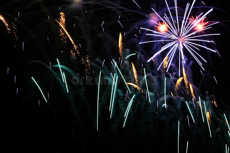 Celebration fireworks stock photo. Image of light, fourth - 5096010