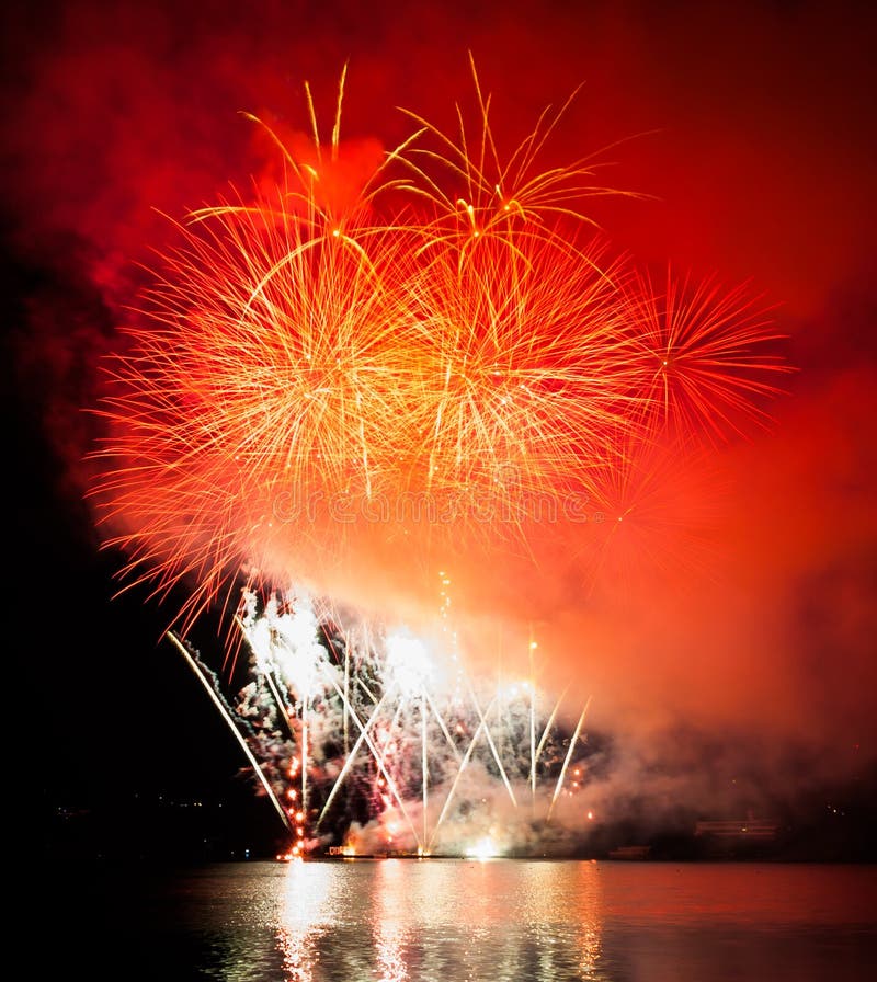 Celebration fireworks stock photo. Image of glow, fireworks - 90821798