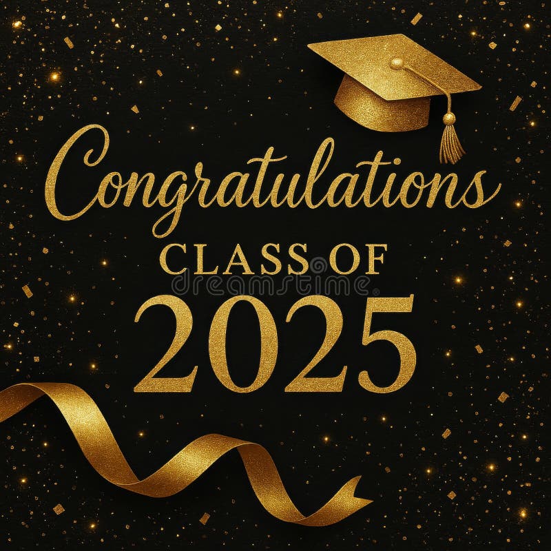 Backdrop Graduation Class 2025 Ballon Stock Photos - Free & Royalty ...