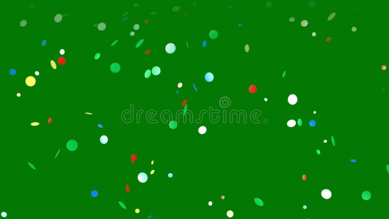 Celebration Animeted Green Screen Video 4k Stock Footage - Video of ...