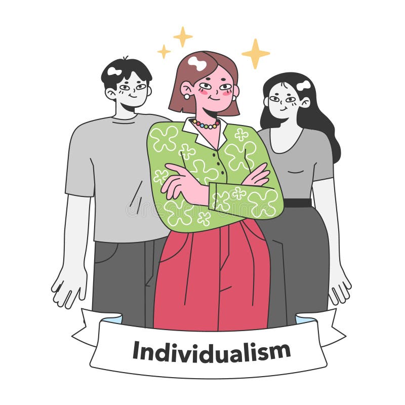 Celebration of Individualism with a Diverse Group Upholding Their ...