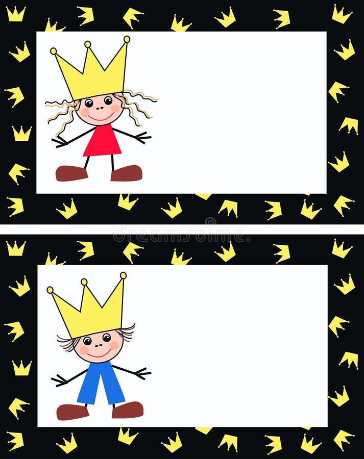 Border Design Prince Princess Stock Illustrations – 325 Border Design ...