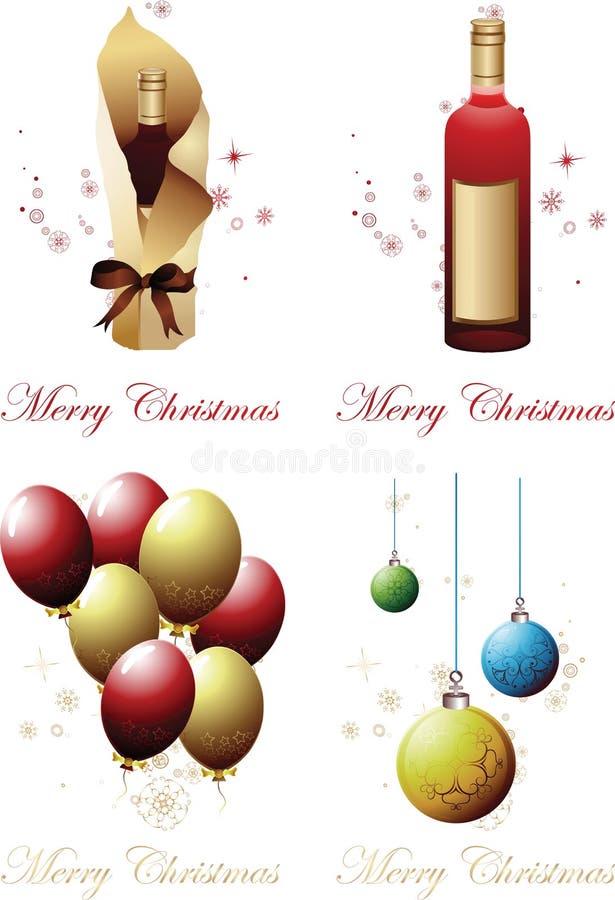 Celebration objects stock illustration. Illustration of christmas - 6522839