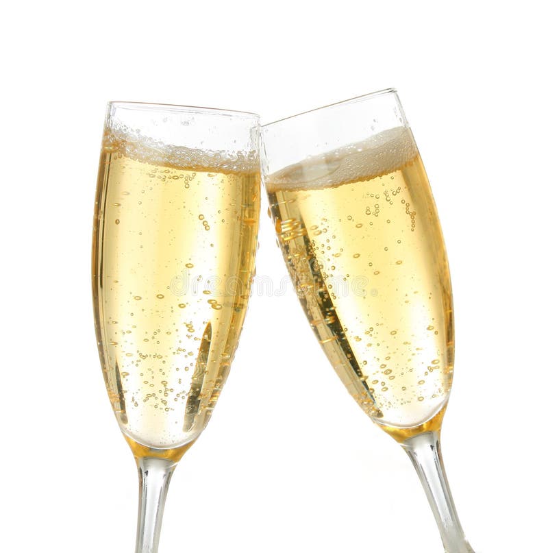 Celebration Toast with Champagne Stock Image - Image of anniversary ...