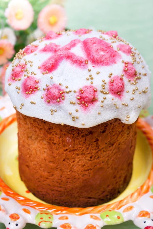 Celebratory Easter bread stock image. Image of decoration - 23465573