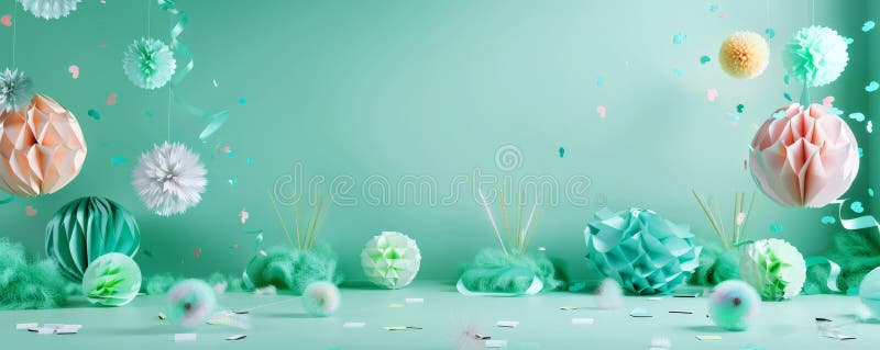 A Celebratory End-of-the-week Greeting on a Mint Green Surface, with ...