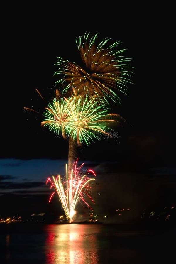 Celebratory firework stock photo. Image of fireworks - 12457212
