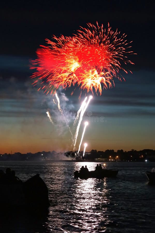 Celebratory firework stock image. Image of night, independence - 30748349