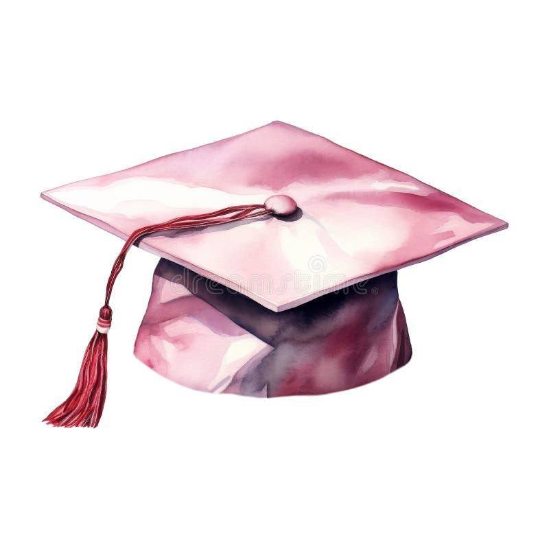 Celebratory Graduation Cap with Matching Tassel Stock Image ...