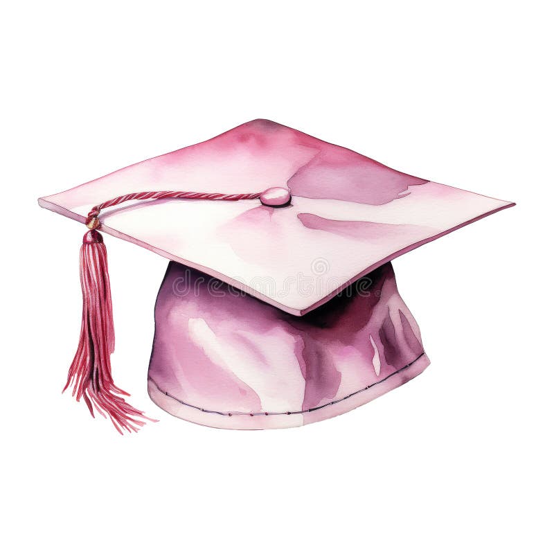 Celebratory Graduation Cap with Matching Tassel Stock Image ...