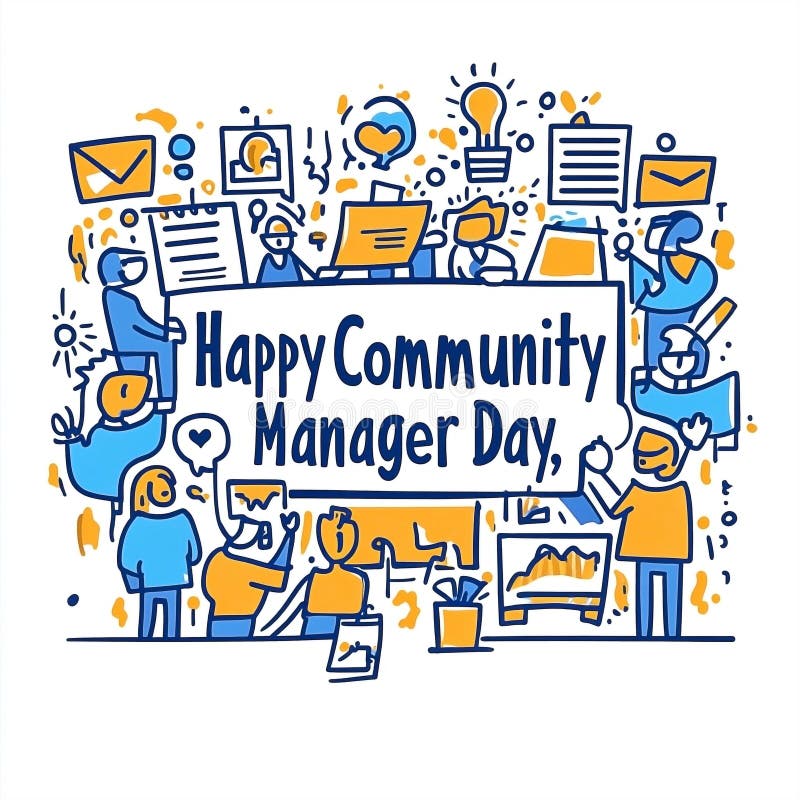 Celebrating Community Managers with a Cheerful, Doodle-style ...