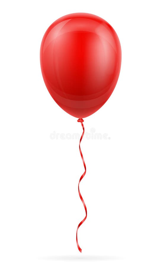 Red Balloon Stock Illustrations 130 314 Red Balloon Stock