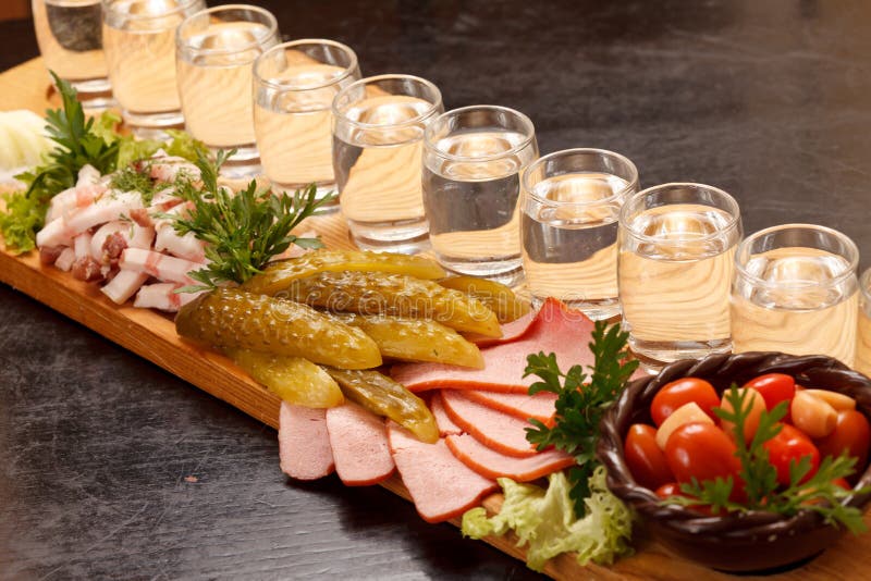 Celebratory table stock image. Image of board, marinated - 22377421