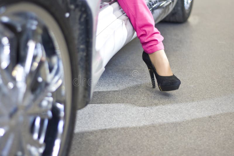 155 Woman Exiting Car Stock Photos - Free & Royalty-Free Stock Photos ...
