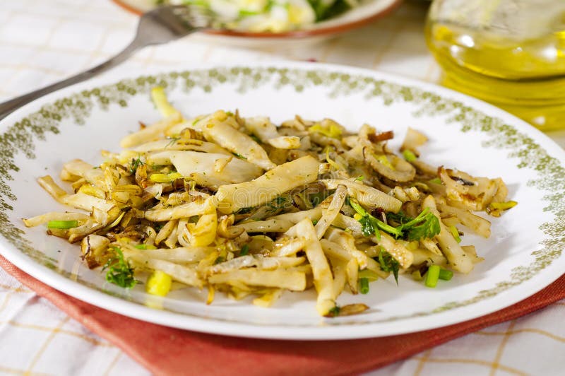 Celery root stock image. Image of cooked, meat, garnish - 29485663