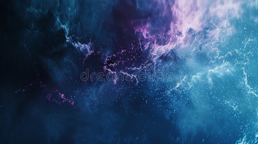 Celestial Abstract Background: Nebula Dust, Galaxy Space Art Stock ...