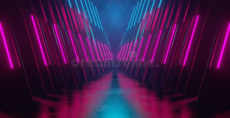 Celestial Alien Concrete Grunge Cement Showroom Violet Background ...