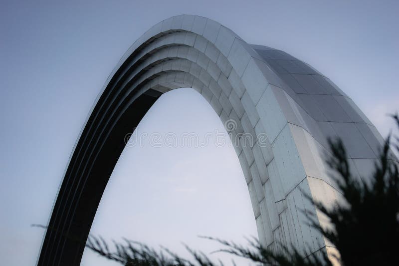 Celestial Arch: Gateway To the Infinite Stock Photo - Image of monument ...