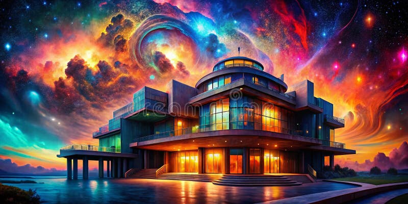 Celestial Architecture Explore Surreal Spaces Inspired by Cosmic ...
