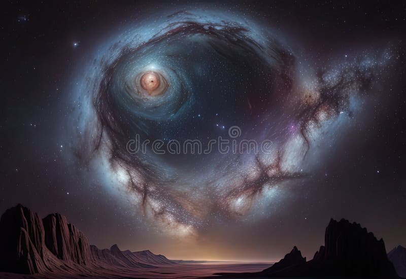 Celestial Artistry: Exploring the Secrets of the Cosmos Stock ...