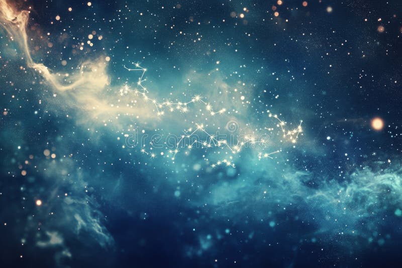 Celestial Beauty Cosmic Clouds, Sparkling Stars, and the Dance of ...