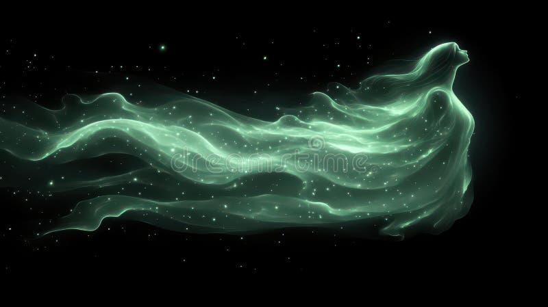 Celestial Being, Abstract Art Stock Photo - Image of elegance, celestial: 389214970