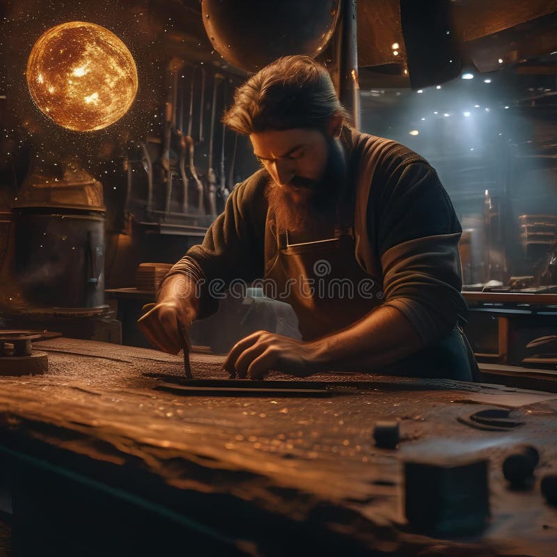 A Celestial Blacksmith, Forging Planets and Stars in the Cosmic Forge ...