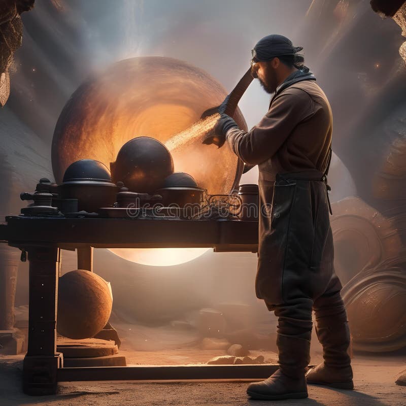 A Celestial Blacksmith, Forging Planets and Stars in the Cosmic Forge ...