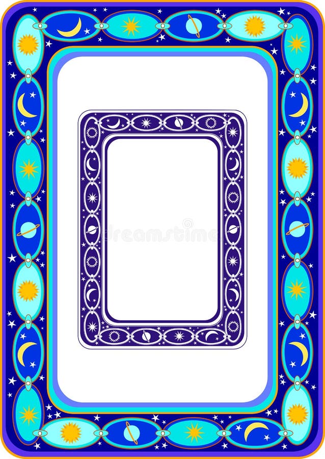 Star And Moon Border Clip Art
