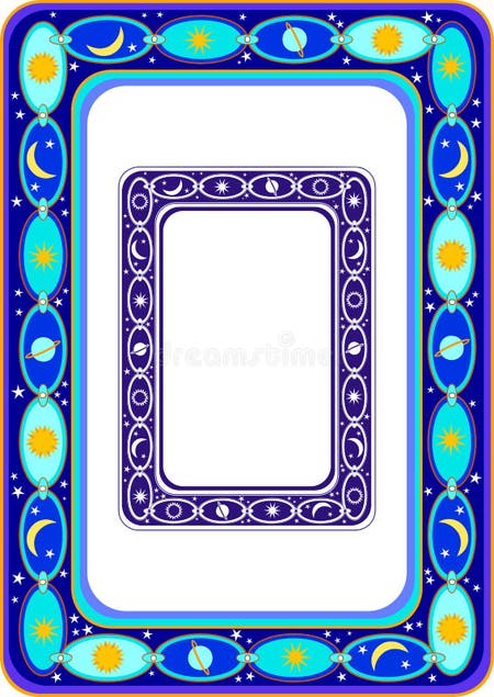 Astrology Border Stock Illustrations – 4,669 Astrology Border Stock ...