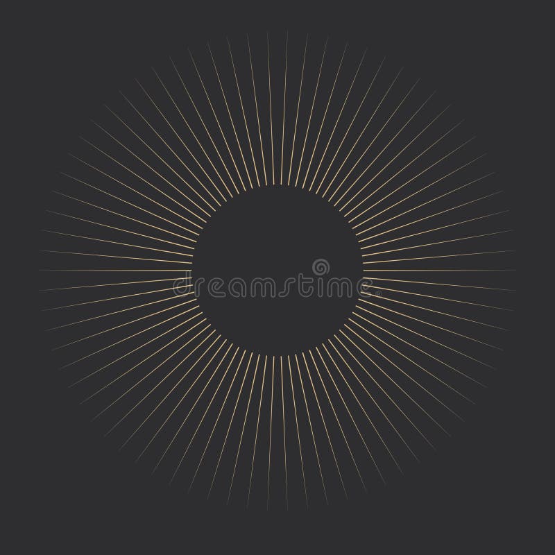 Mystic Round Frame with Lunar Phases, Tarot Magic and Astrology Border ...