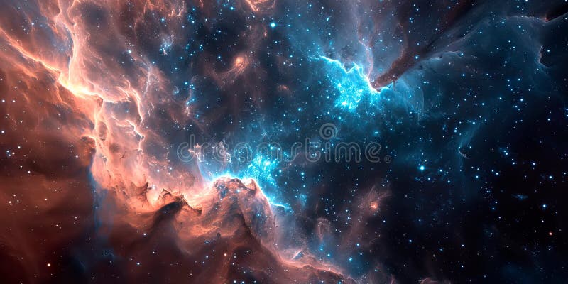 Celestial Canvas with Stars Forming Intricate Patterns and ...