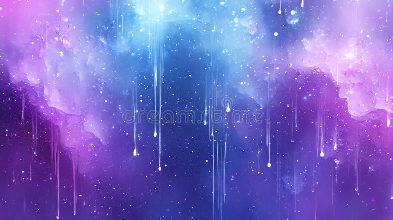 Celestial Cascade: an Ethereal Dreamscape of Radiant Light and Galactic ...
