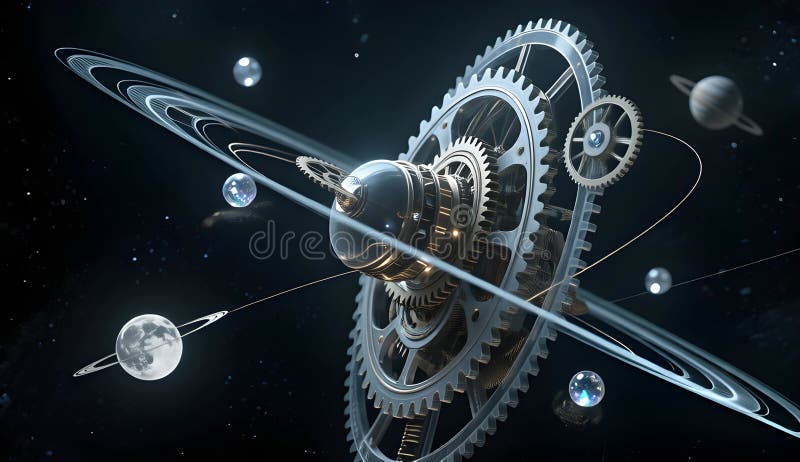 Celestial Clockwork: a Mysterious Interstellar Clock Stock Footage ...