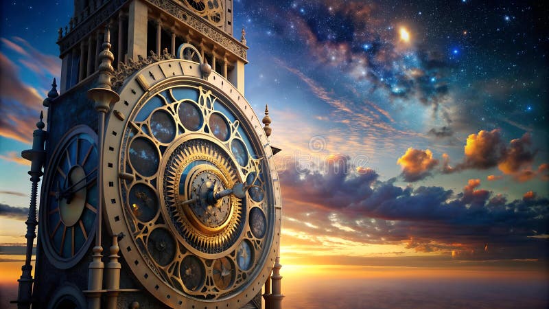 Celestial Clockwork: a Symphony of Time and Starlight Generative AI ...