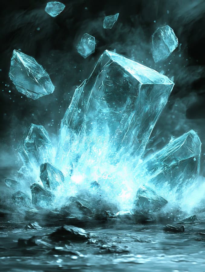 Shattered Ice Explosion Cosmic Space Stock Photos - Free & Royalty-Free ...