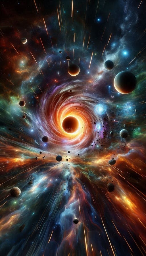 Galactic Abyss stock illustration. Illustration of stars - 351463767