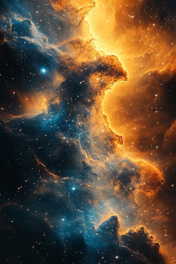 Celestial Dreamscape: the Infinite Sky Stock Illustration ...