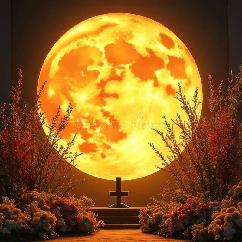 Celestial Easter Blessing stock illustration. Illustration of religious ...