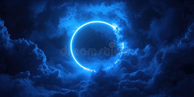 Celestial Eclipse: a Gothic Nightscape Stock Image - Image of astronomy ...