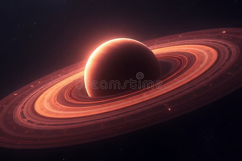 Celestial Event Planetary Formation Outer Space Digital Art Cosmic ...