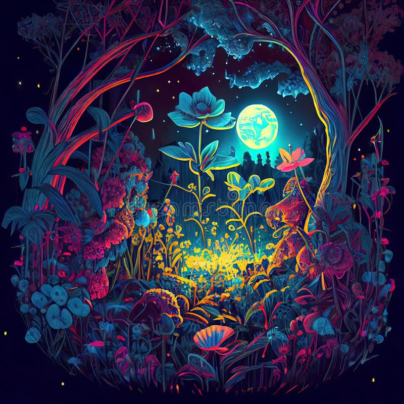 Celestial Garden Stock Illustrations – 785 Celestial Garden Stock ...