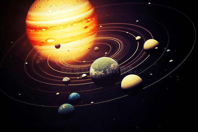 Celestial Harmony. Breathtaking Alignment and Beauty of Planets in Our ...