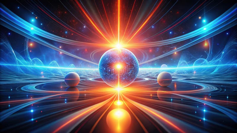 A Celestial Highway through a Vibrant Cosmic Landscape Featuring ...