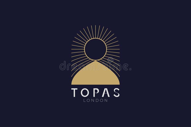 Celestial Logo Design, Minimlistic Logotype, Minimal, Simple, Sun ...