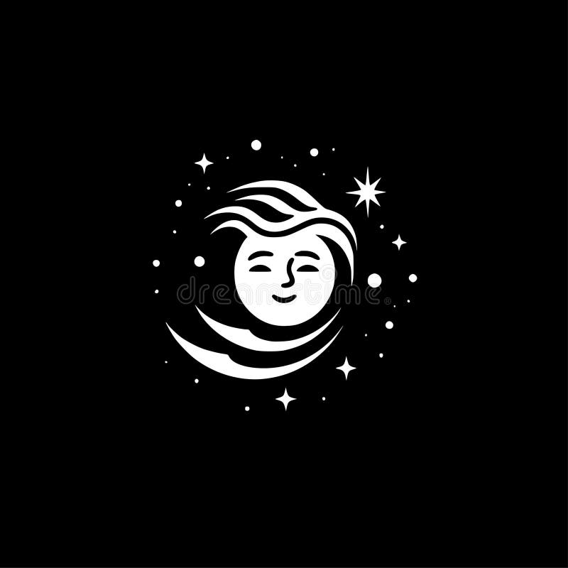 Celestial - Minimalist and Simple Silhouette - Vector Illustration ...