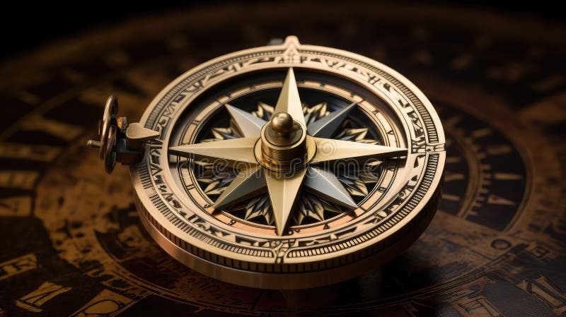 Celestial navigation star stock illustration. Illustration of vintage ...