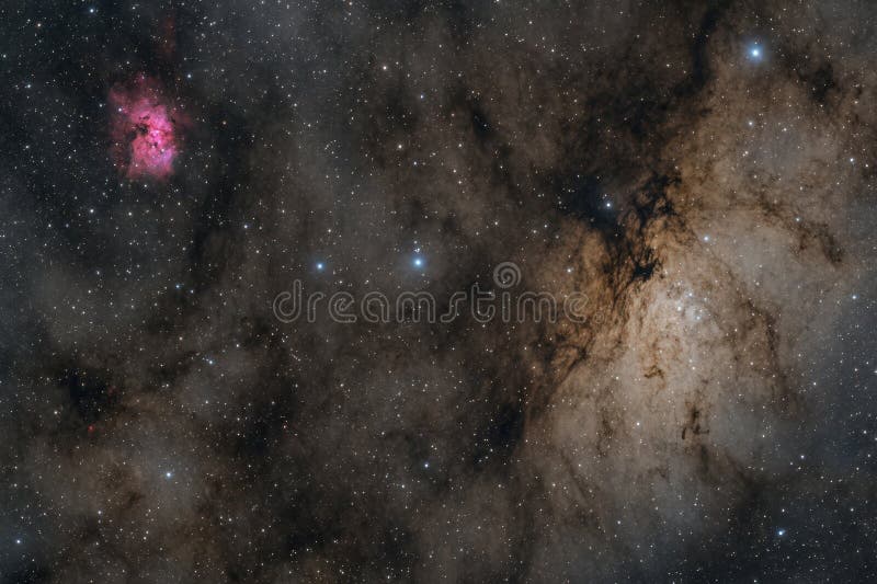 Celestial Nebulae and Starfield Deep Space Image Stock Photo - Image of ...