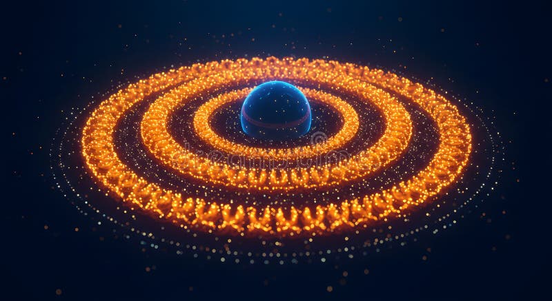 Celestial Orb: a Digital Visualization of Cosmic Rings and Glowing ...